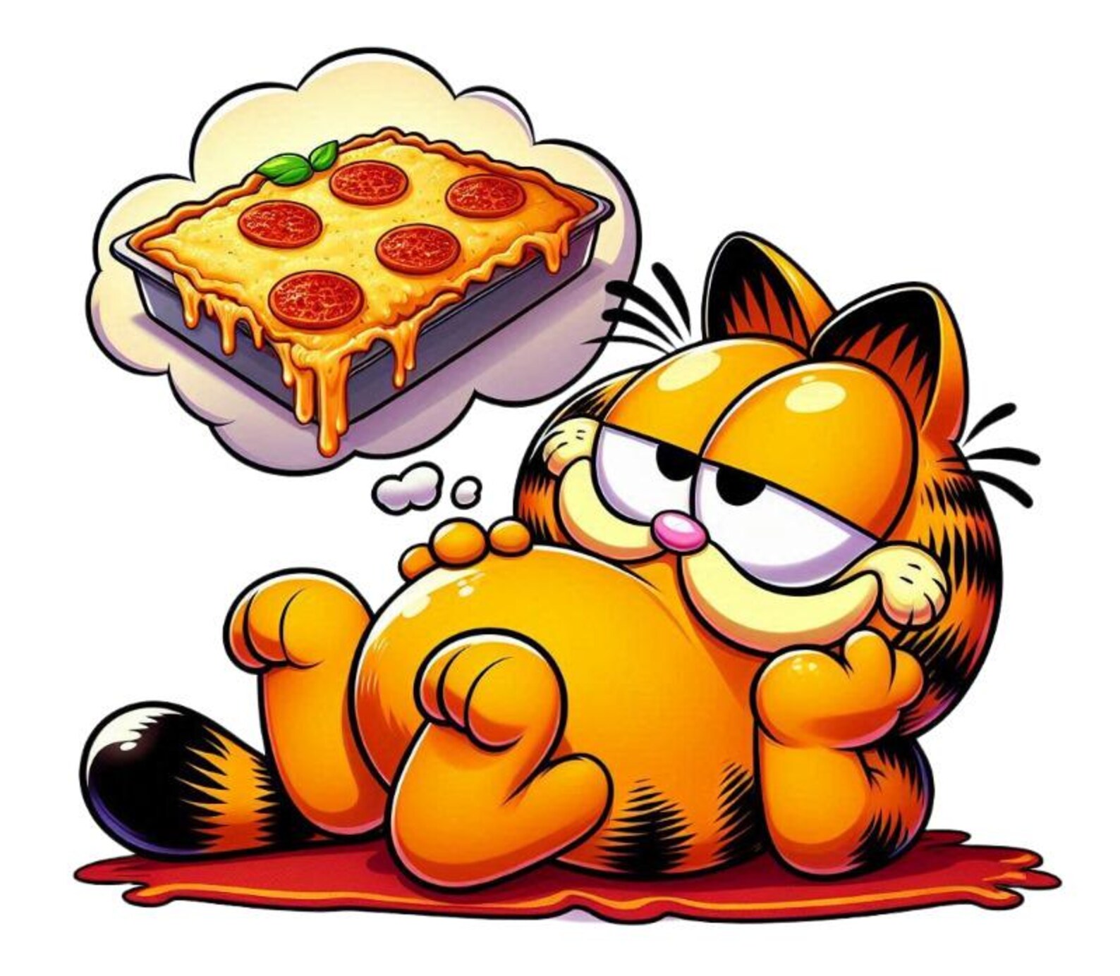 Charming Yellow Cat Character Design,yellow Cat Art: Playful Cat Design ...