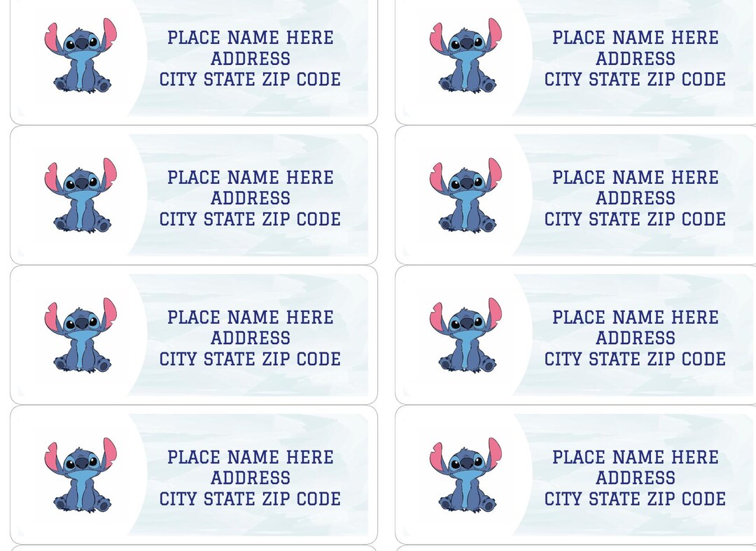 30 Stitch Sweetness-sheet of 30 Address Labels - Etsy