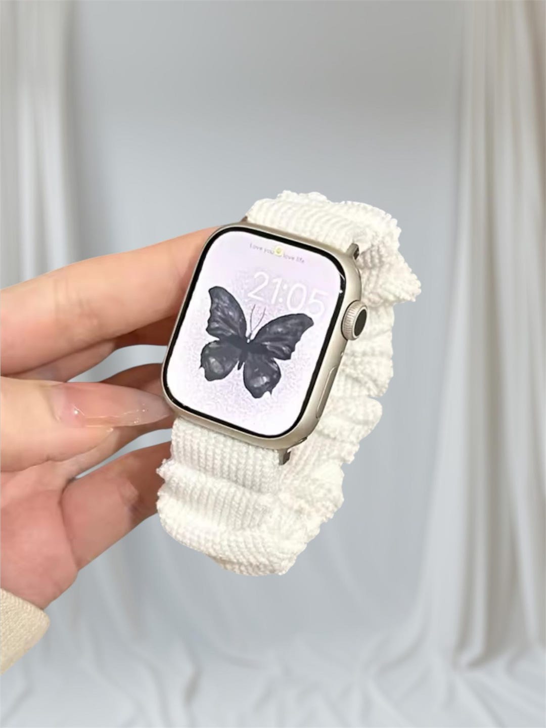 Elastic Fabric Apple Watch Band, Series 1-10 Ultra - Etsy