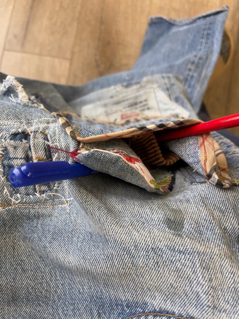 W37 L26.50 — vintage 501xx Jeans Men — 90s, ADDED POCKETS, #553 Rivets ...