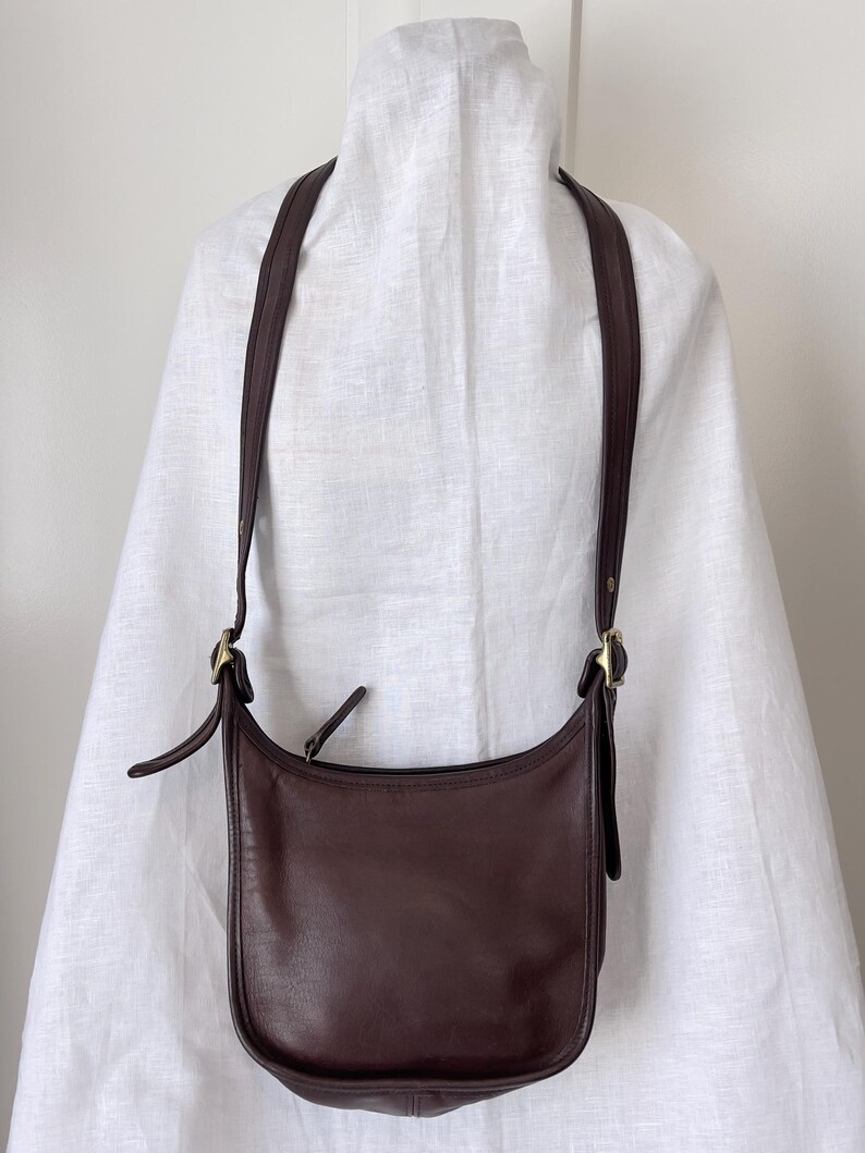 Vintage Coach Purse Shoulder Bag — L9N-9950, Tanned Cowhide Brown ...