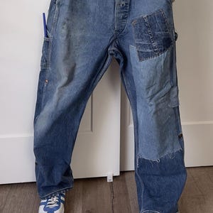 W38 L27 — vintage BIG SMITH Cut-off Coveralls — Bespoke, Ragged ...