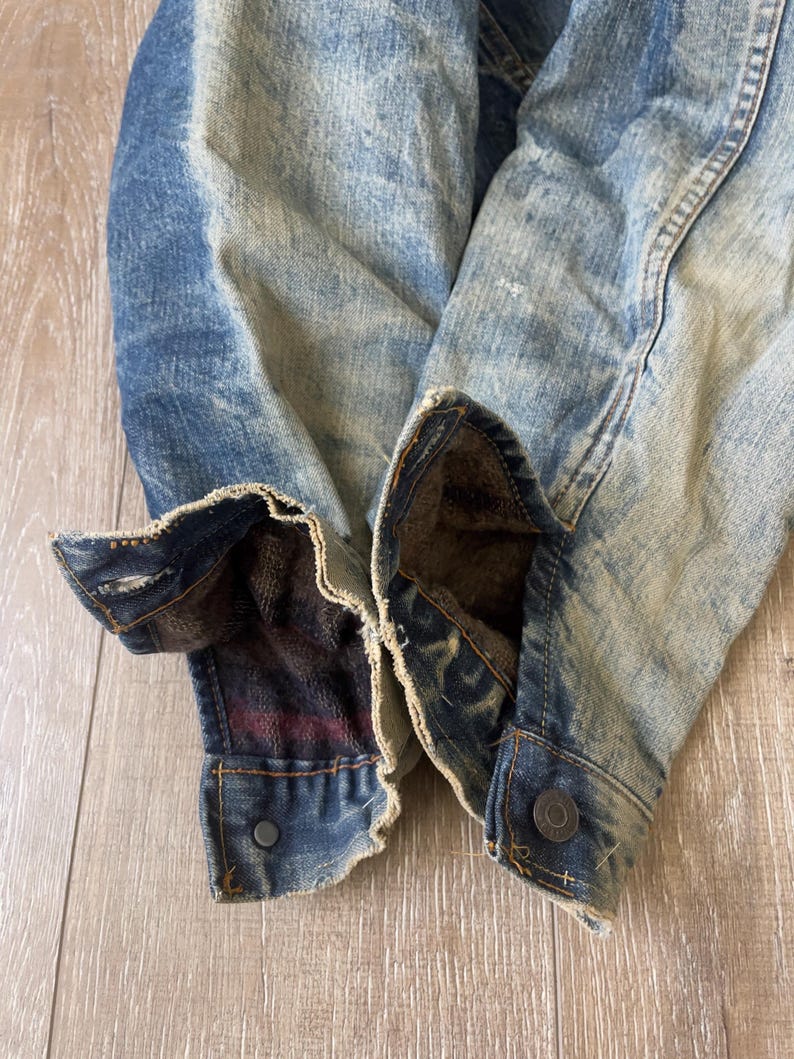 Chest 42 — vintage Levi’s Big E Jacket Mens — Type 3, Troy Blanket ...