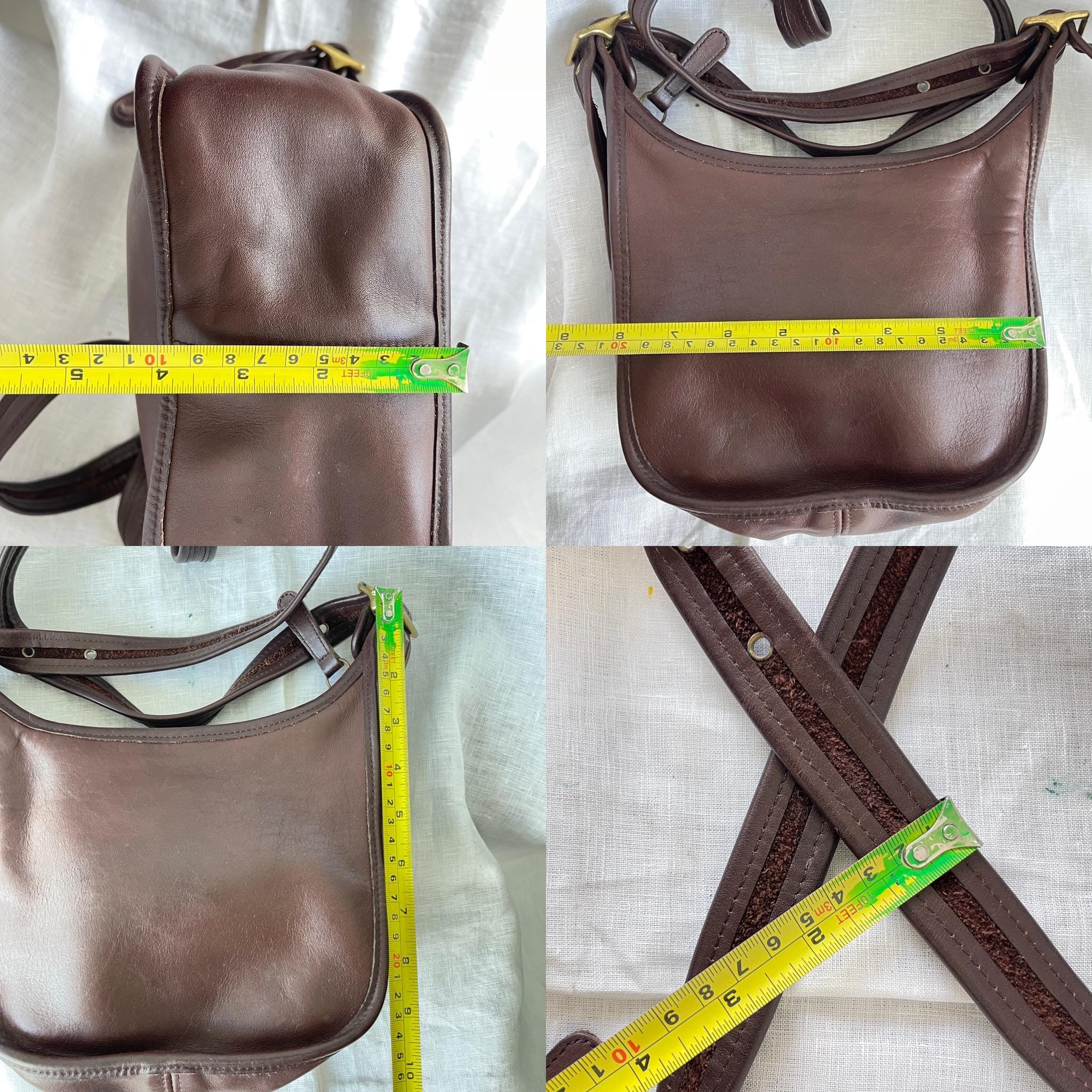 Vintage Coach Purse Shoulder Bag — L9N-9950, Tanned Cowhide Brown ...