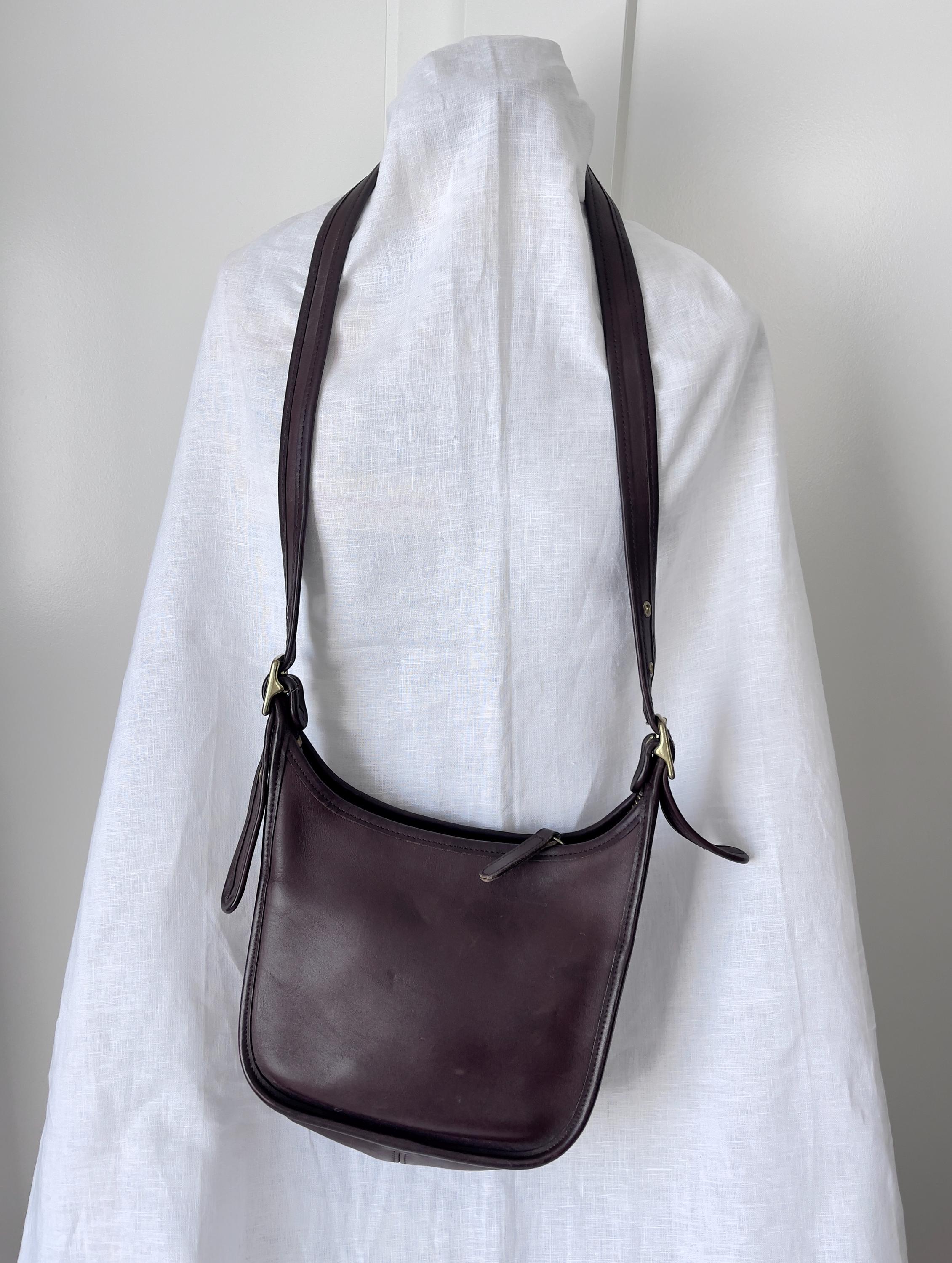 Vintage Coach Purse Shoulder Bag — L9N-9950, Tanned Cowhide Brown ...