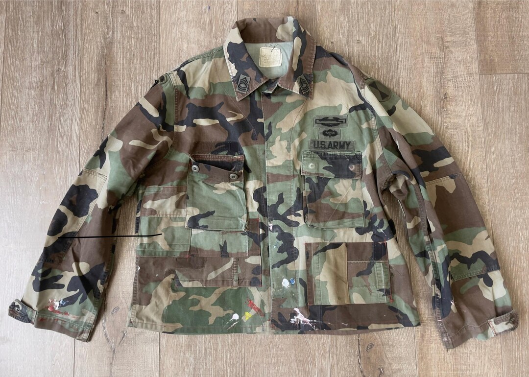 Size XL (with Length REDUCED) — US Army Woodland, Camouflage Men's ...
