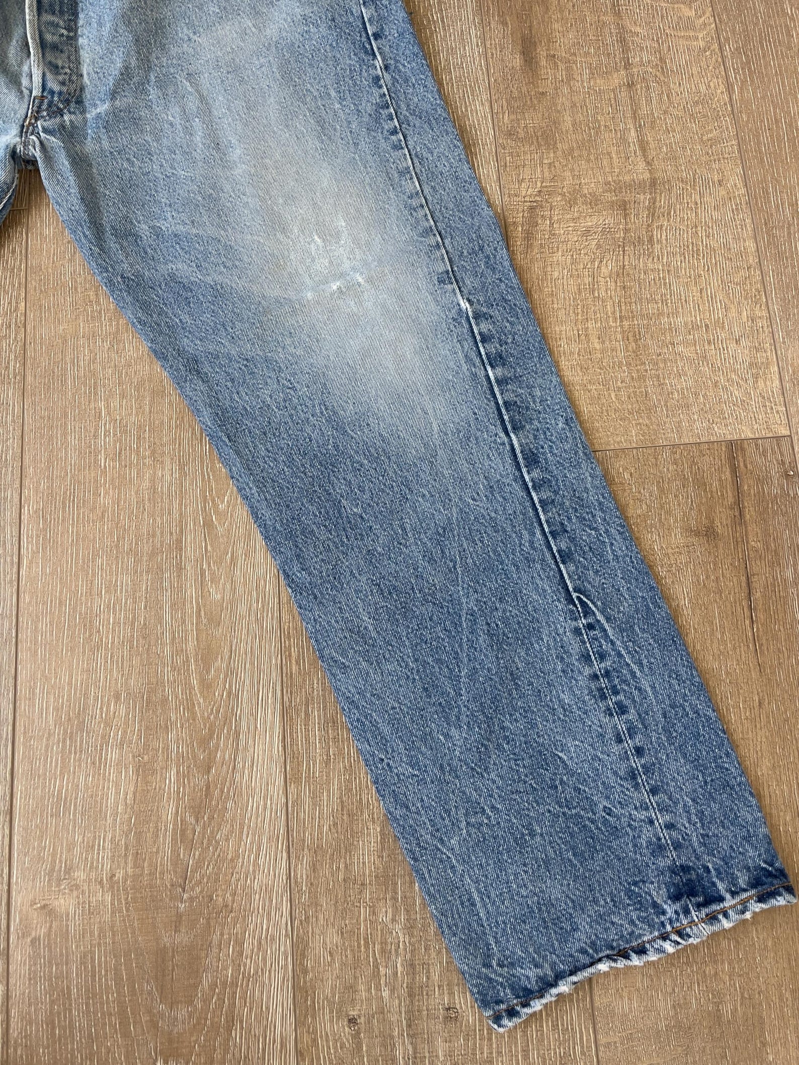 Vintage Levi’s Jeans Men — 1980s, #532 Rivets, Fades, Slight Distressed ...