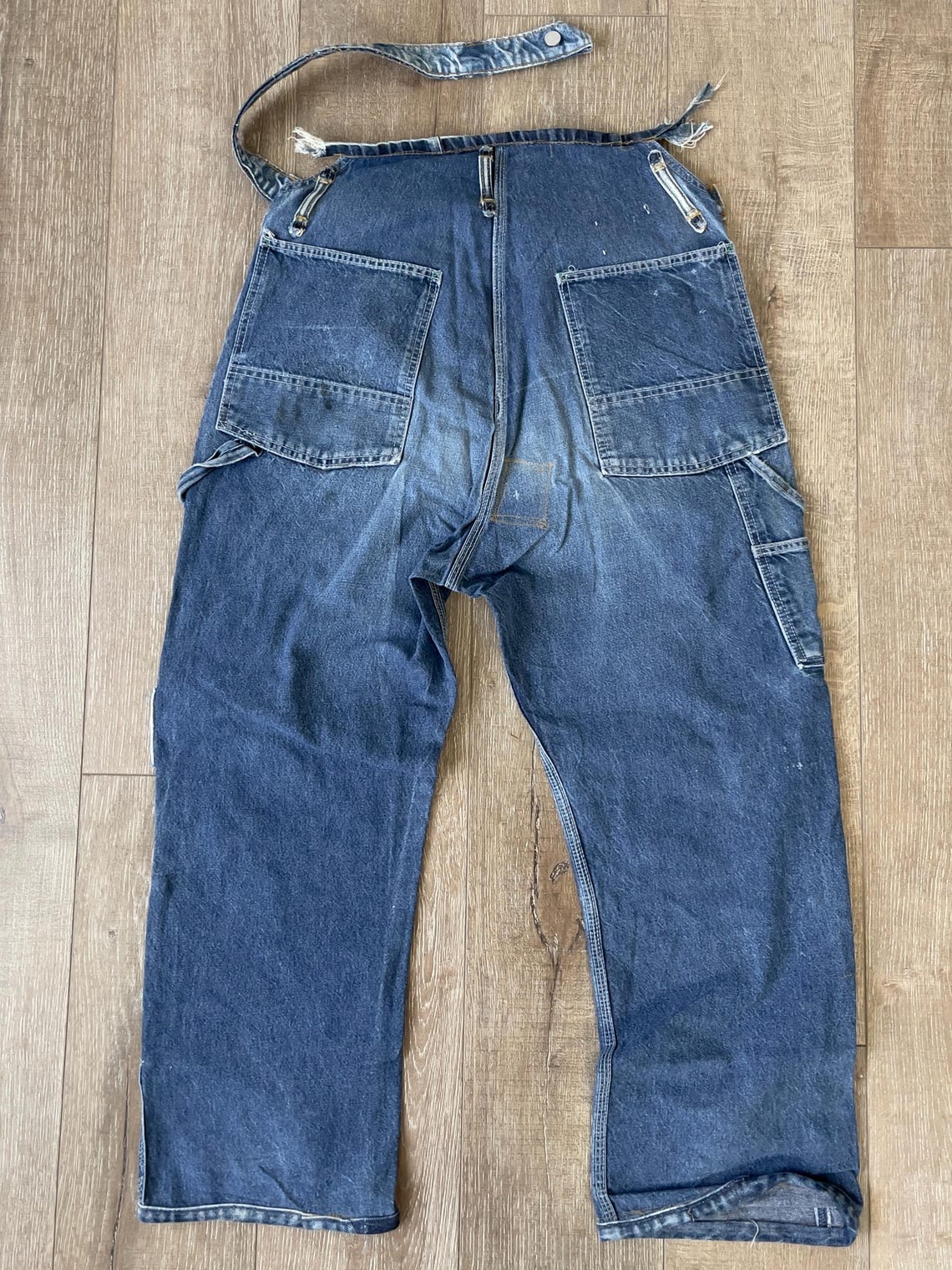 W38 L27 — vintage BIG SMITH Cut-off Coveralls — Bespoke, Ragged ...