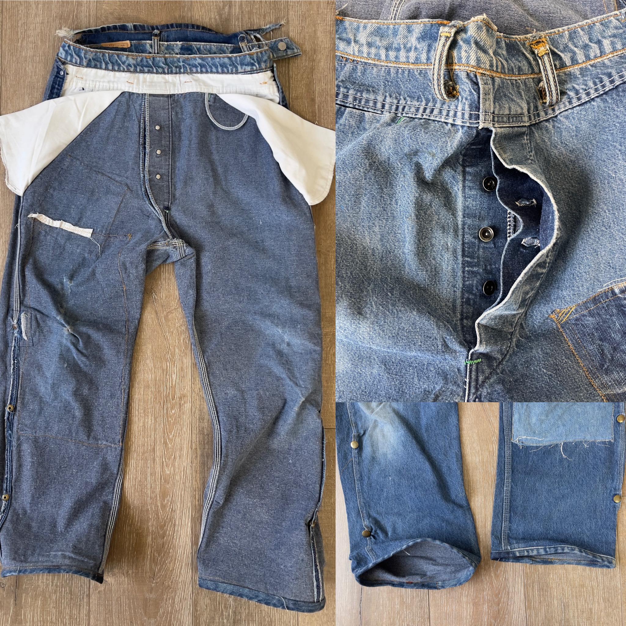 W38 L27 — vintage BIG SMITH Cut-off Coveralls — Bespoke, Ragged ...