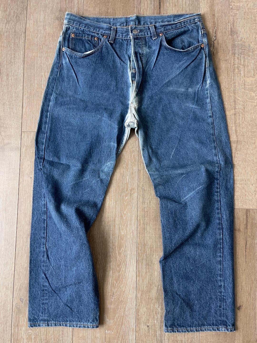W35 L27.5 — vintage Levi’s 501 Jeans Men — 1992, #511 Rivet, Indigo ...