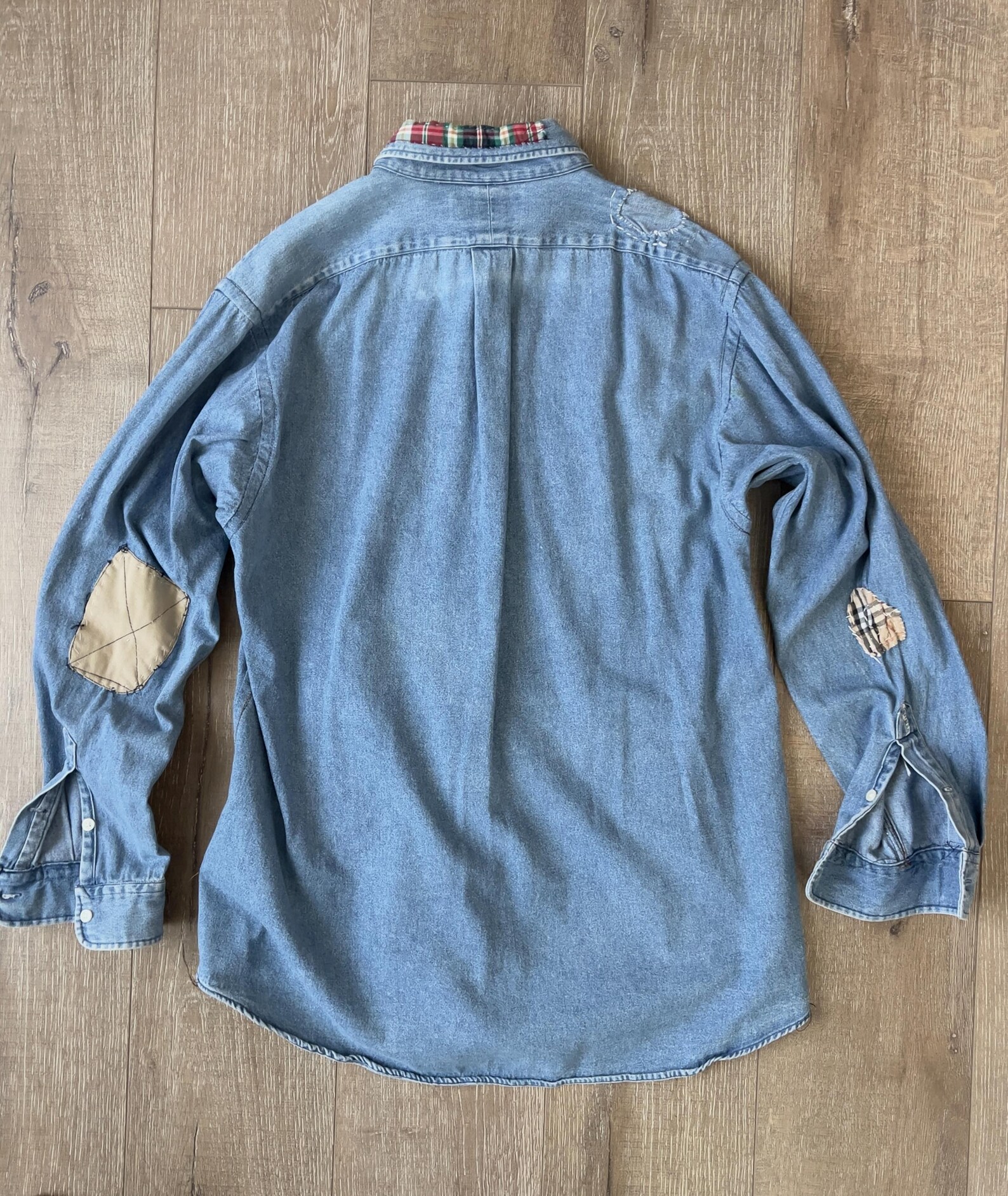 Chest 44 — Hand-stitched + Redesigned Shirt — Single Dart Application ...