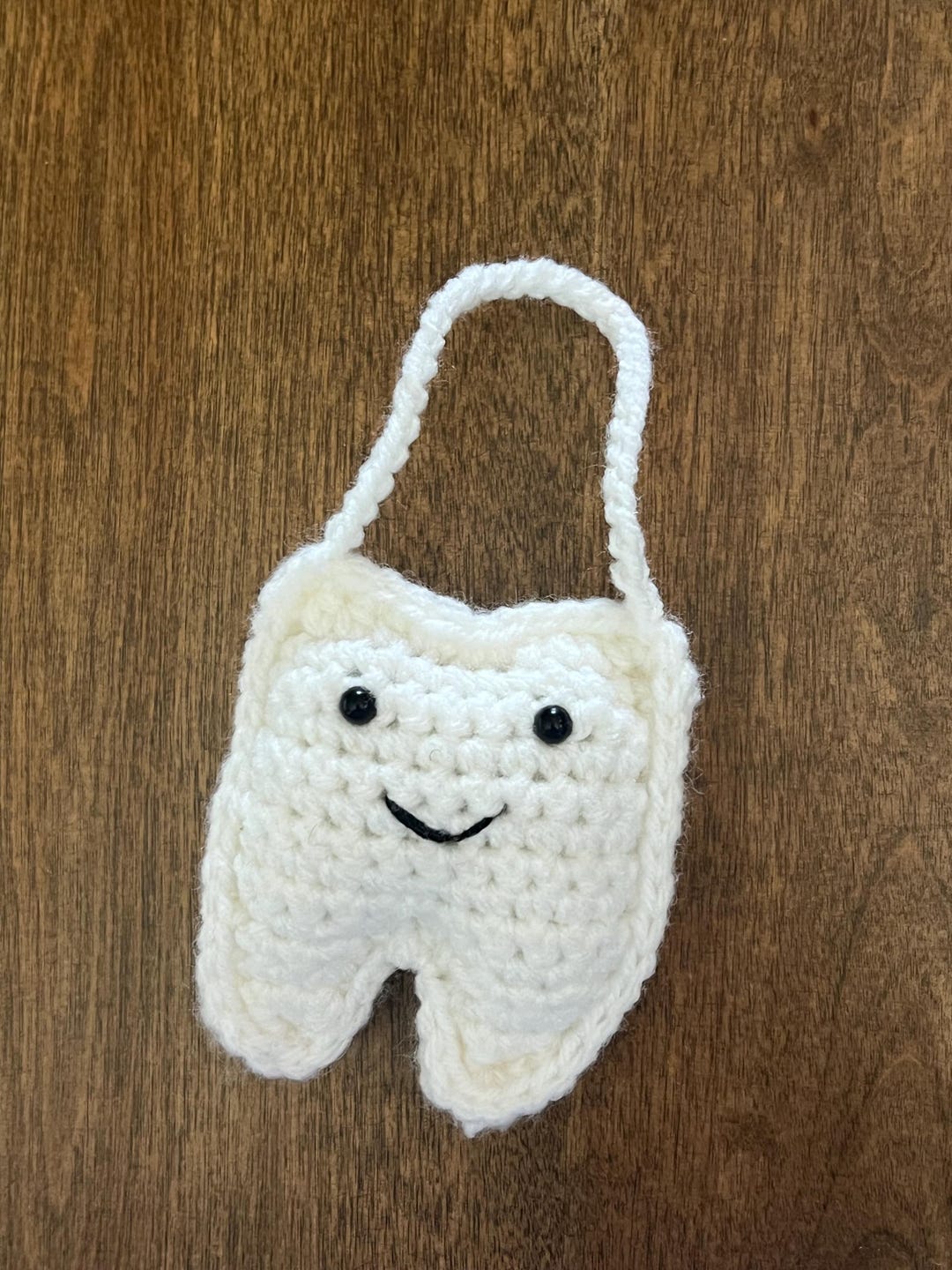 Hand-crocheted Tooth Fairy Pillow – Cute Tooth-shaped Pillow With ...