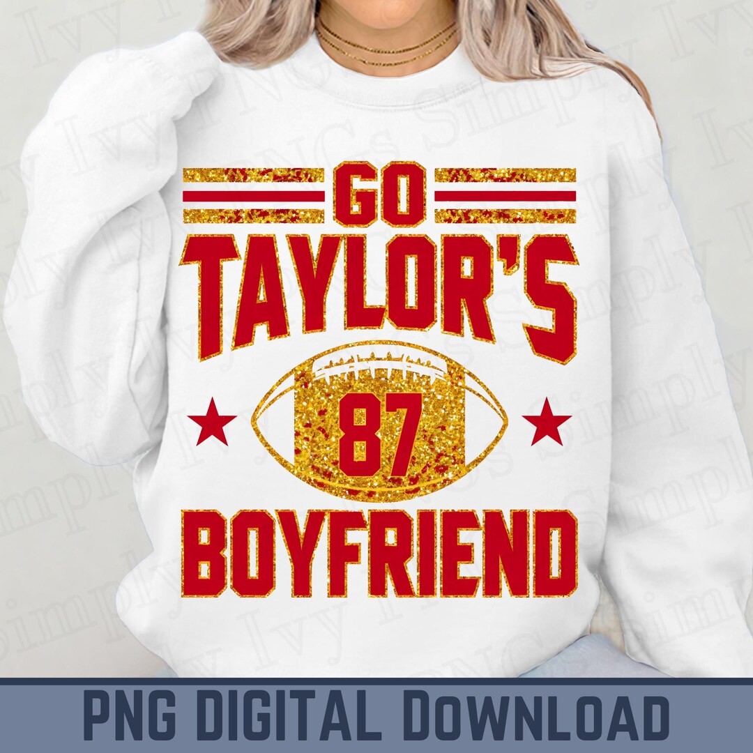Go Taylors Boyfriend Superbowl Png Chiefs Football PNG Superbowl Sunday ...