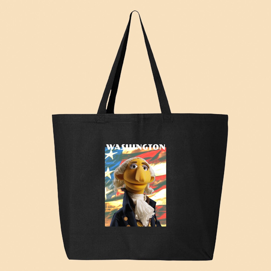 Washington Muppet Tote Bags - Political Commentary Gift - Etsy
