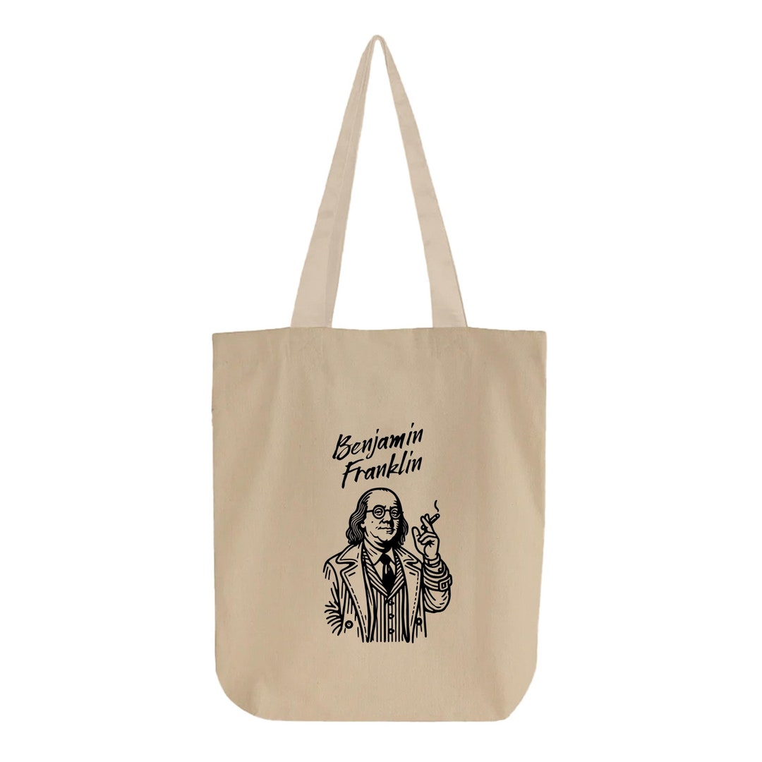Benjamin Franklin Gangster Tote Bags Political Commentary Gift - Etsy