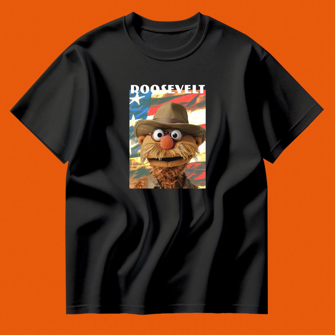 Roosevelt Muppet Flag Shirt- Political Commentary Gift - Etsy