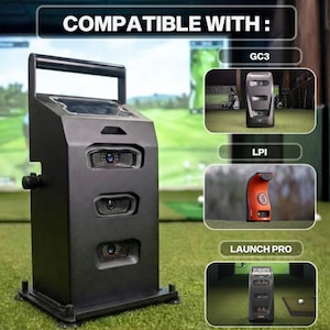 Foresight GC3 - Bushnell Launch Pro - Circle B - LPI - Launch Monitor ...