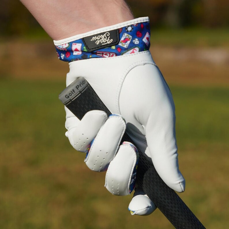 Vegas Golf Glove– Premium AAA Cabretta Leather, Golf Gift for Men, Golf ...