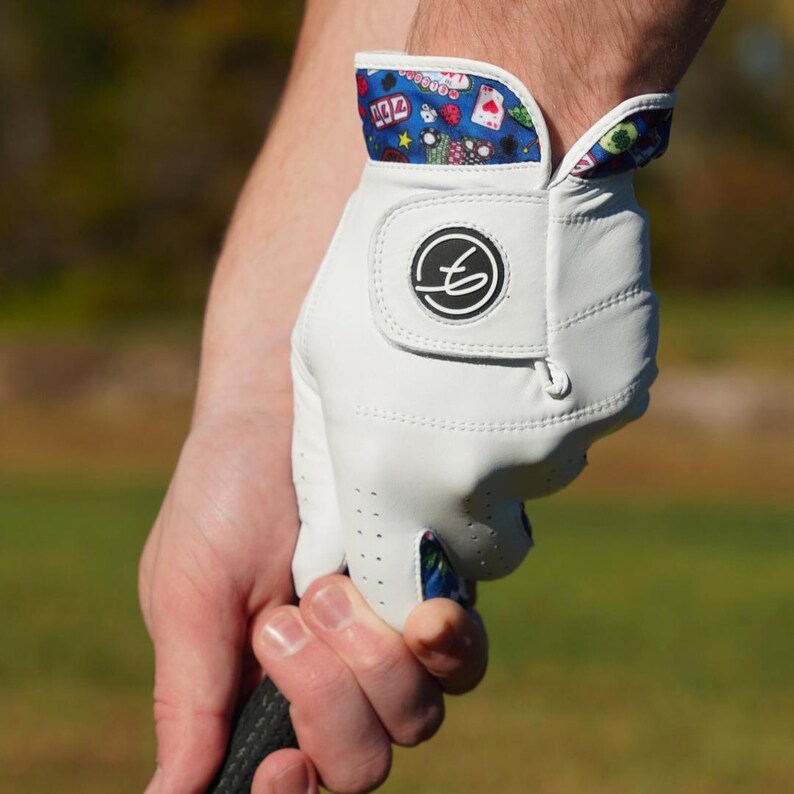 Vegas Golf Glove– Premium AAA Cabretta Leather, Golf Gift for Men, Golf ...