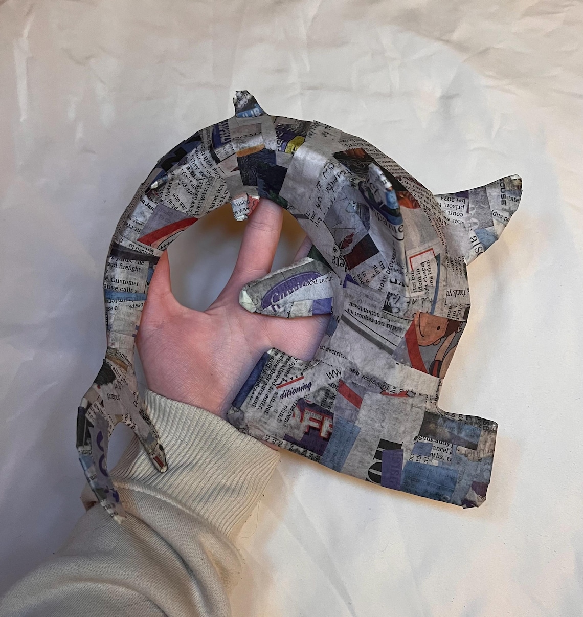 Hammerhead Shark Paper Mache Wall Hanging – Unpainted DIY Decor - Etsy