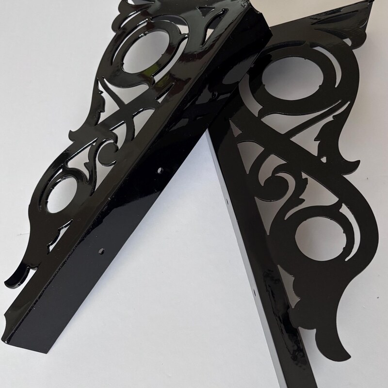 Wood Shelf Bracket Scroll - Etsy