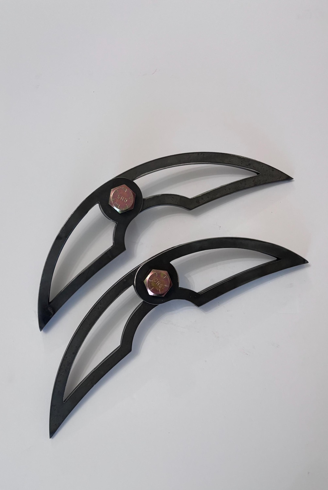 Free Shipping!! Smoker Hinge and Handle Set Weld on Solid Steel Design ...