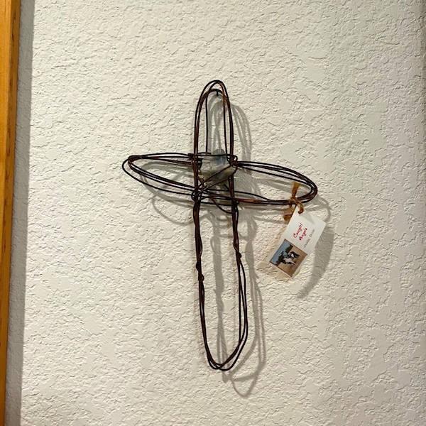 Wire Cross - Etsy