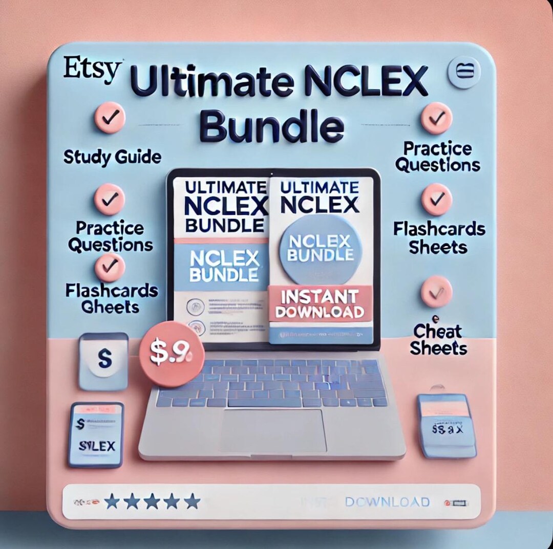 Ultimate NCLEX Bundle - Etsy