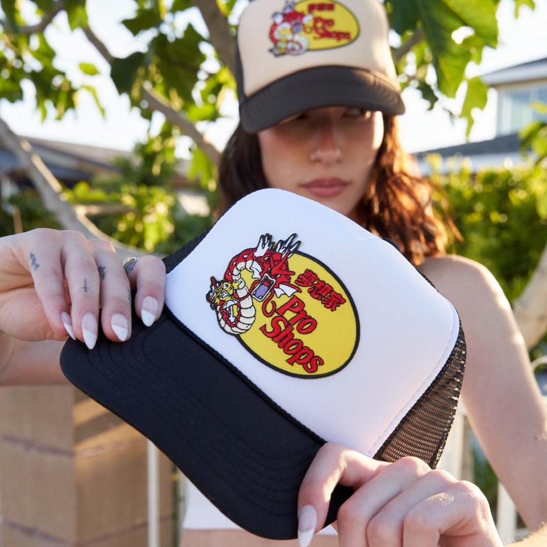 Magikarp Pro Shops Embroidered Trucker Hat - Etsy