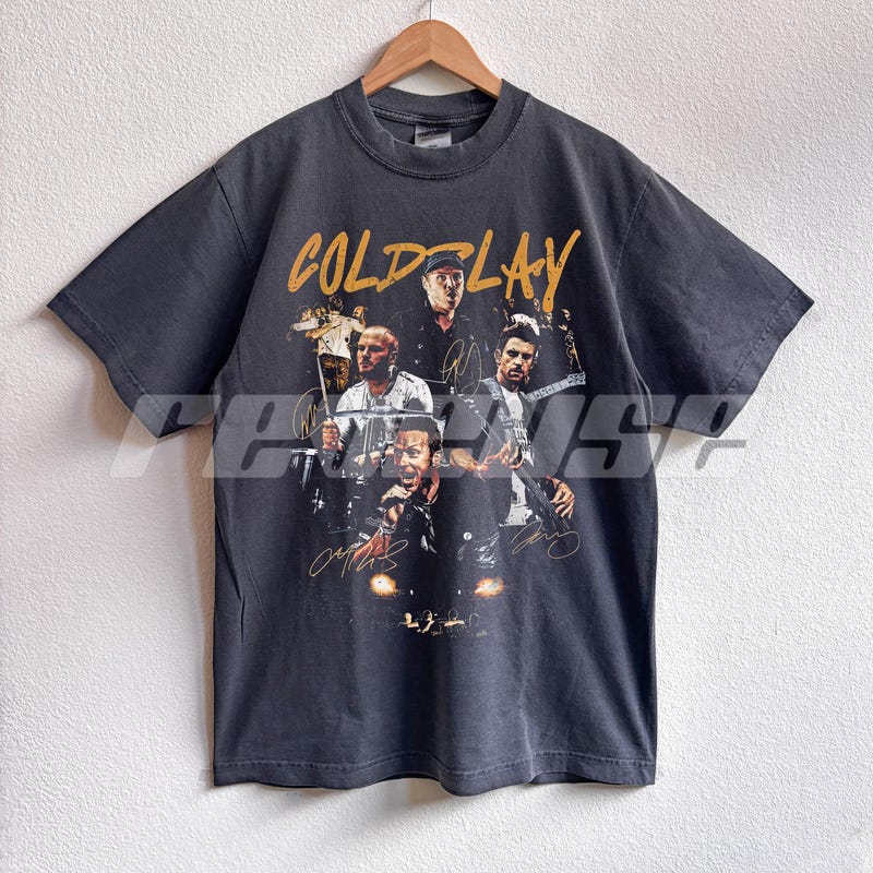 Coldplay Shirts - Etsy