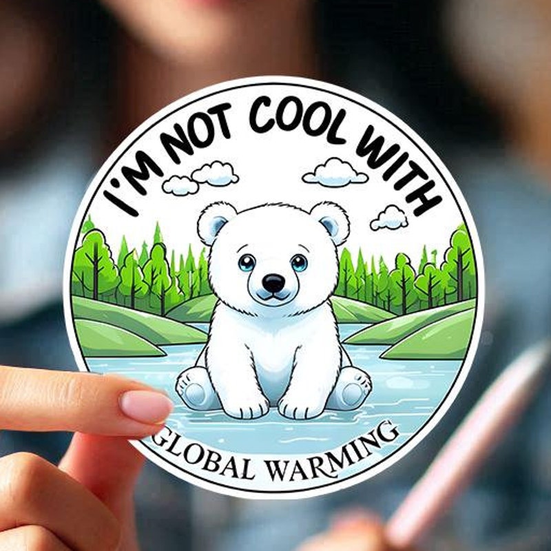 Eco Friendly Sticker - Etsy