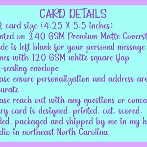 Personalized Birthday Card, Lady on the Beach, Custom Bday Card, Greetings Card, Bday Card for ...