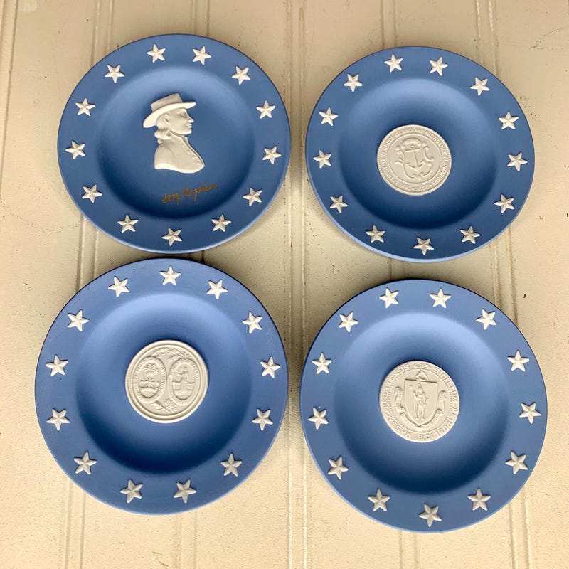 Jasper Wedgewood Plate - Etsy