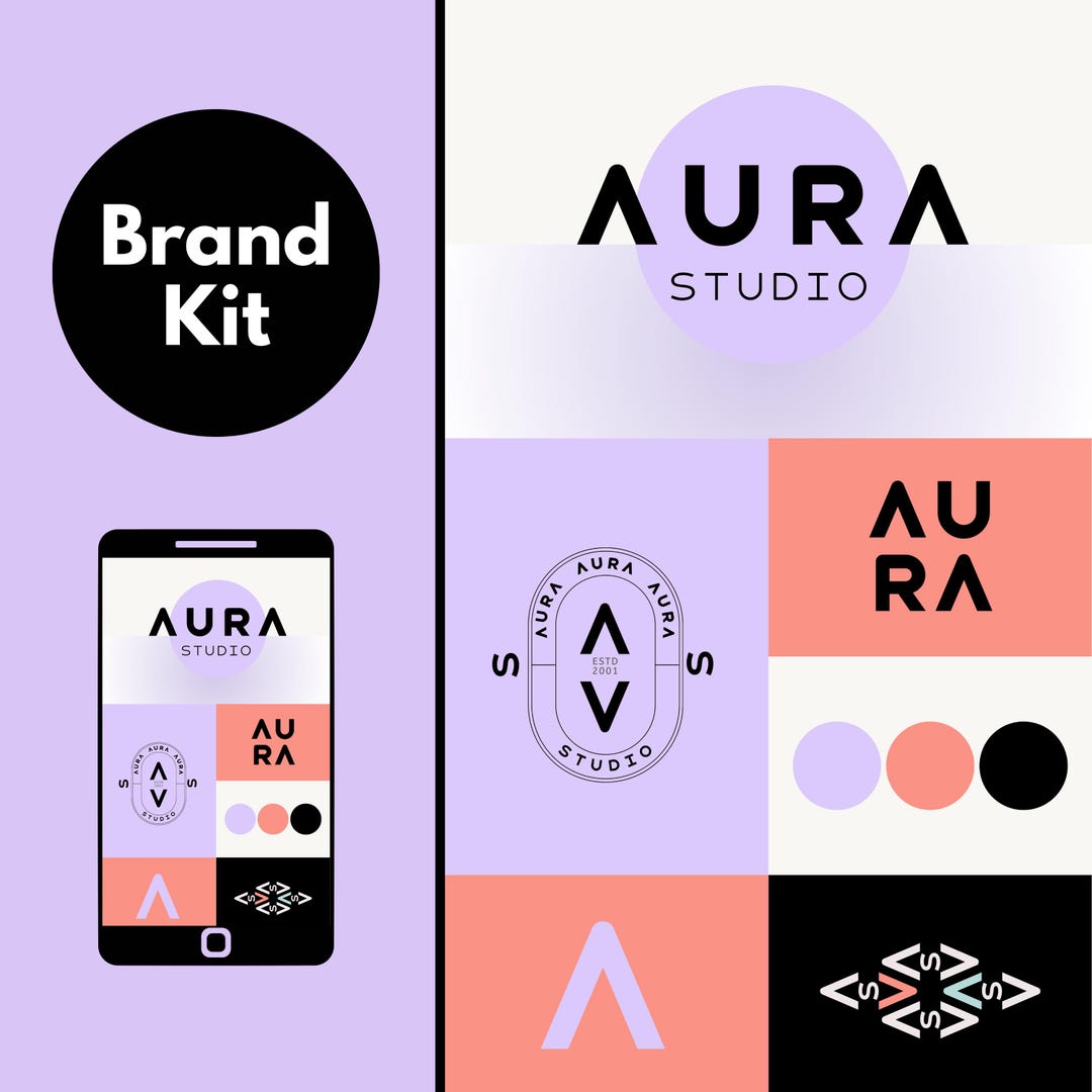 DIY Brand Kit Design Custom Branding & Logo Kit Creative Graphic Design ...