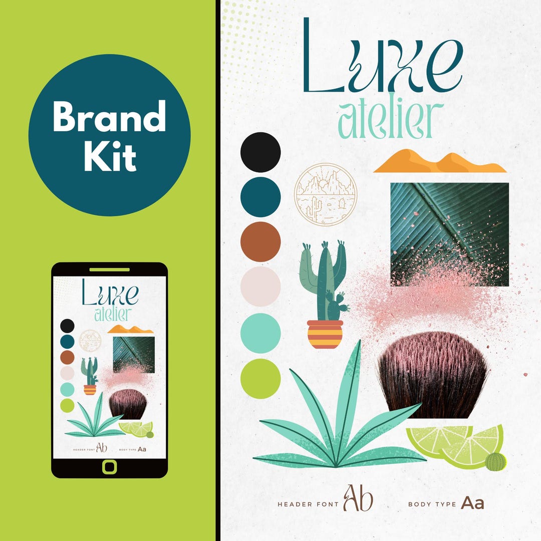 DIY Brand Kit Design | Custom Branding & Logo Kit | Creative Graphic ...