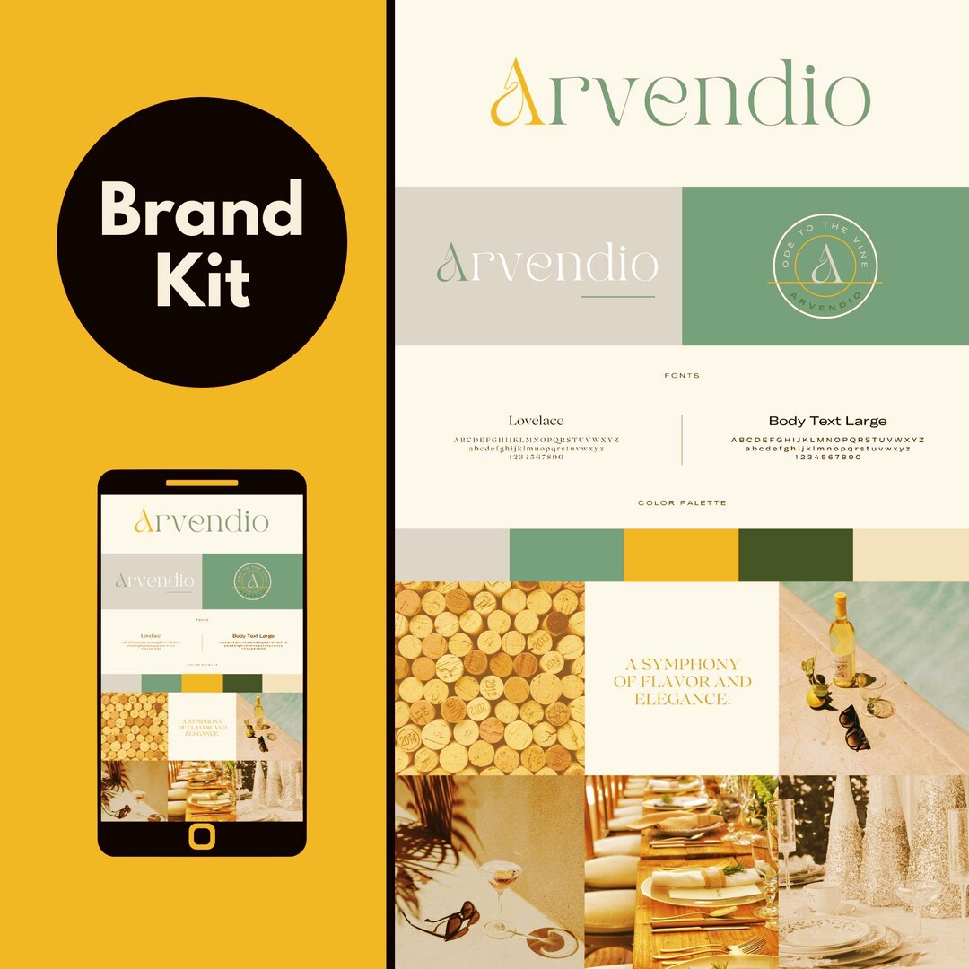 DIY Brand Kit Design | Custom Branding & Logo Kit | Creative Graphic ...