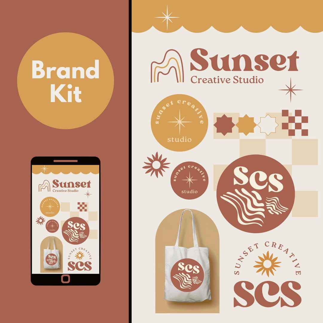 DIY Brand Kit Design | Custom Branding & Logo Kit | Creative Graphic ...