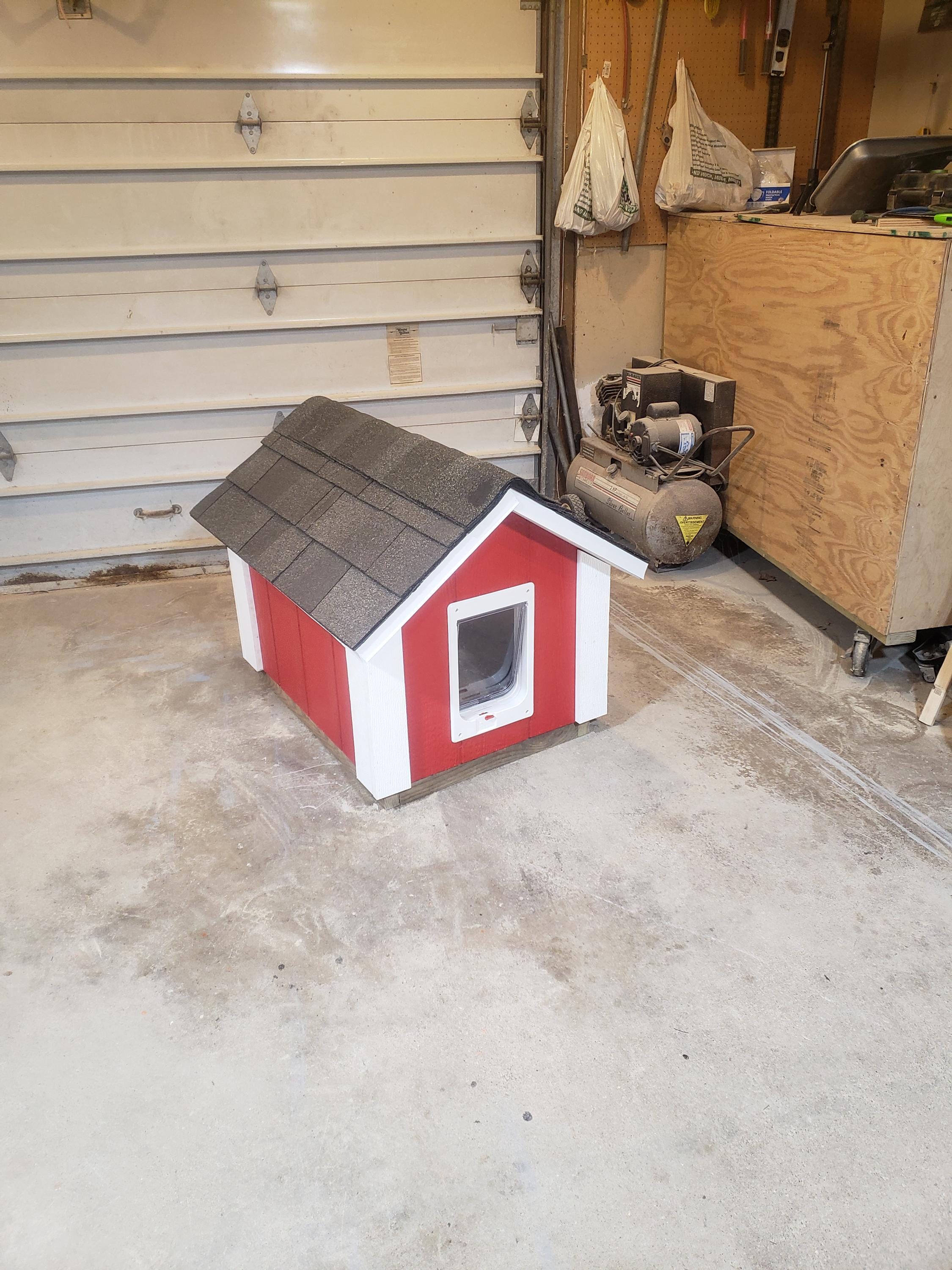 Insulated Dog House - DIY Tutorial - Etsy