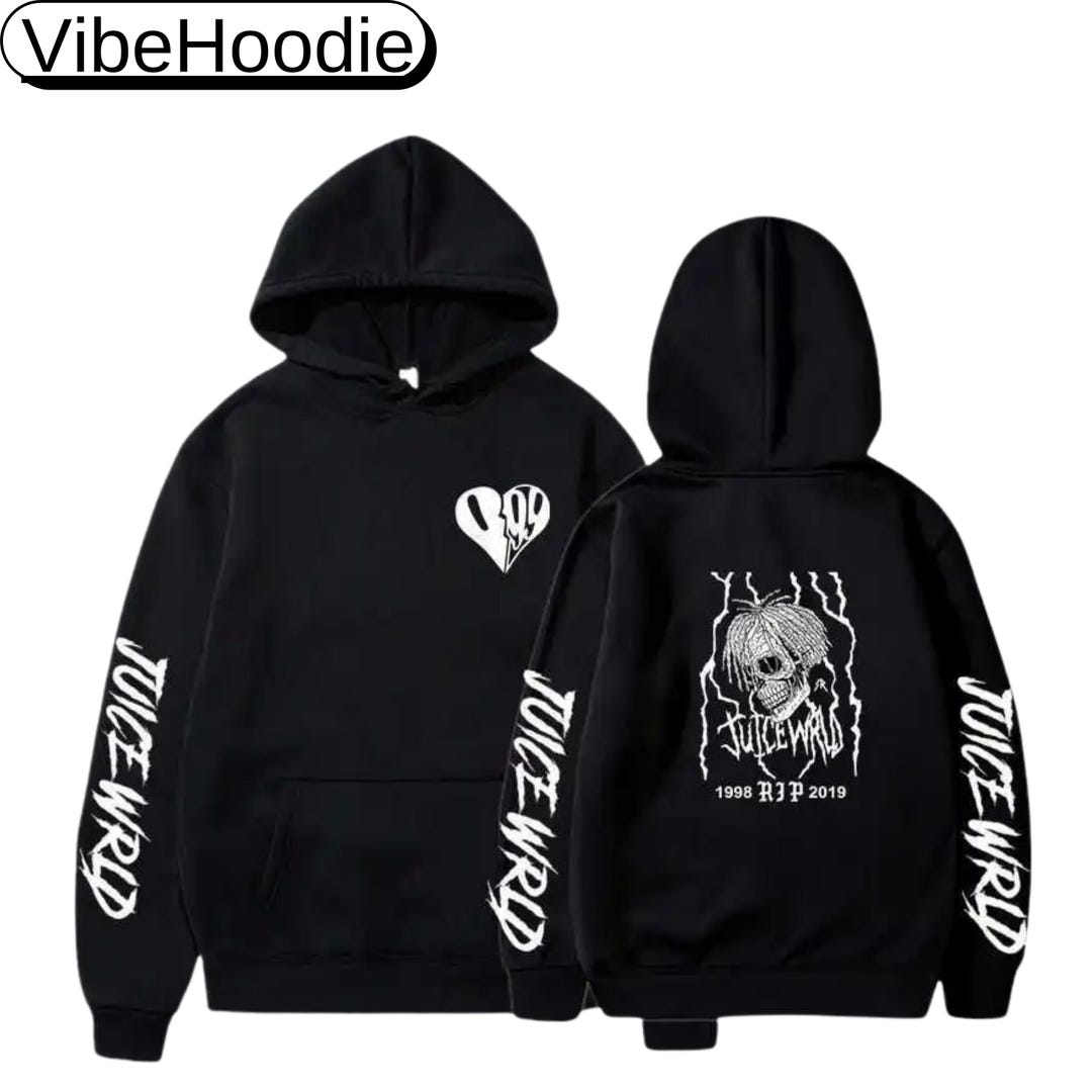 Juice WRLD Hoodie - Hip Hop Hoodies - Harajuku Style Hoodie - Casual ...
