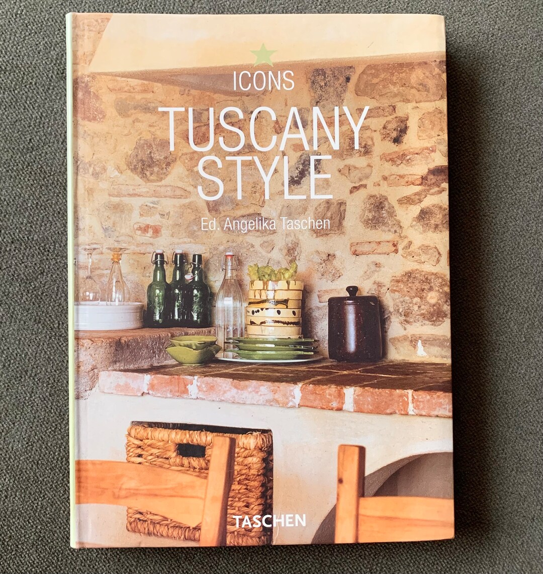 Vintage Boek Taschen Iconen Toscane Stijl 2003 Paperback - Etsy