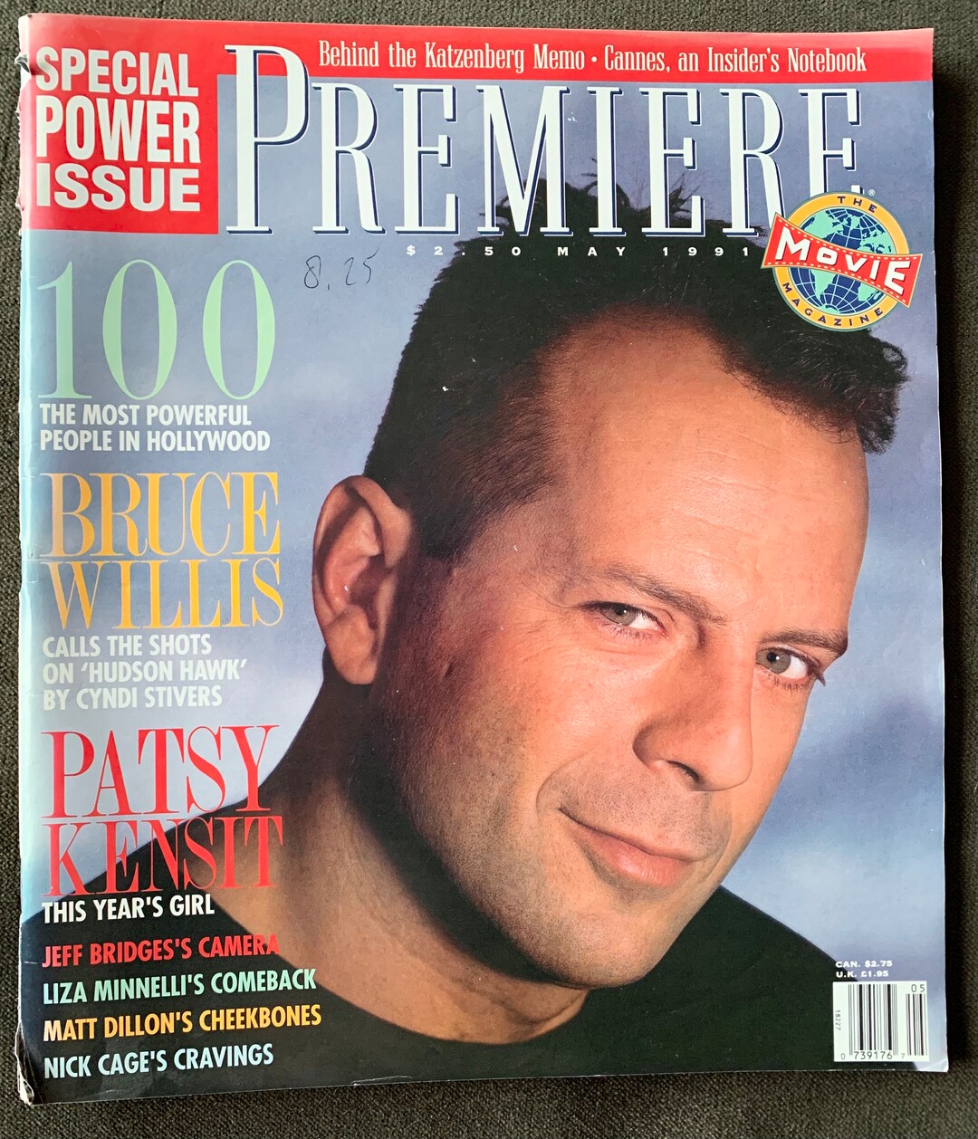 Vintage Premiere Magazine Mei 1991 Bruce Willis Patsy Kensit Matt ...
