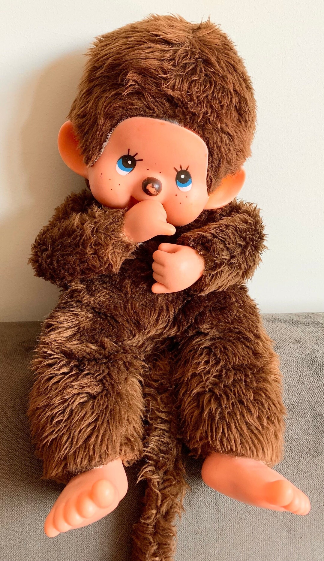 Vintage 70s Large XL Monchichi Monkey Sekiguchi Plush Toy - Etsy