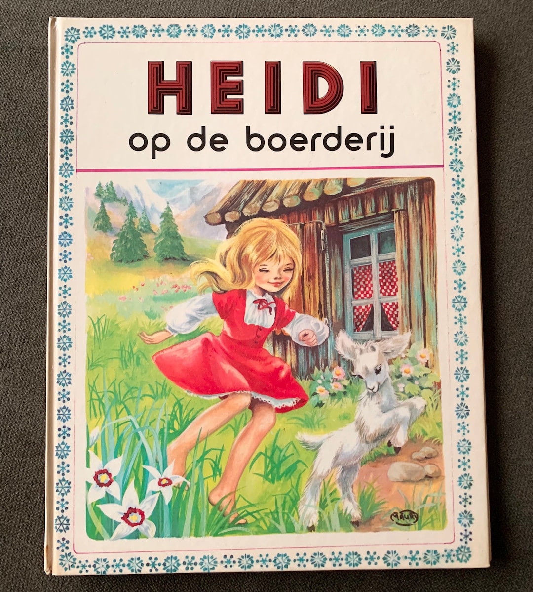 Vintage Dutch Heidi at the Farm heidi Op De Boerderij Marie-josé Maury ...