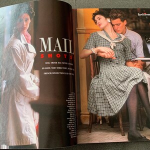 Vintage UK Cosmopolitan Magazine April 1988 Cover Samantha Stratton 80s ...