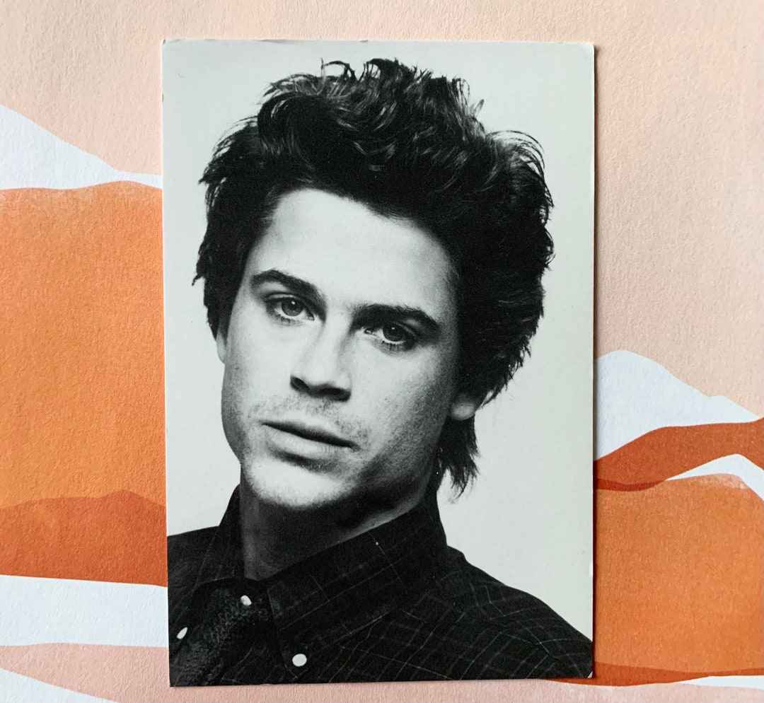 Unused Glossy Picture Postcard Rob Lowe Photographs No.135 80s Actor ...