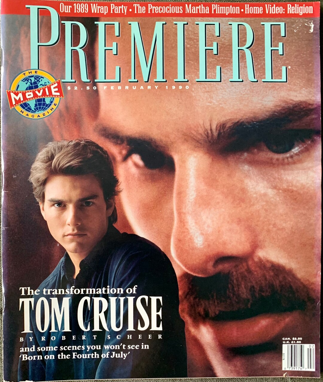 Vintage Premiere Magazine Februari 1990 Tom Cruise Movies Cinema ...