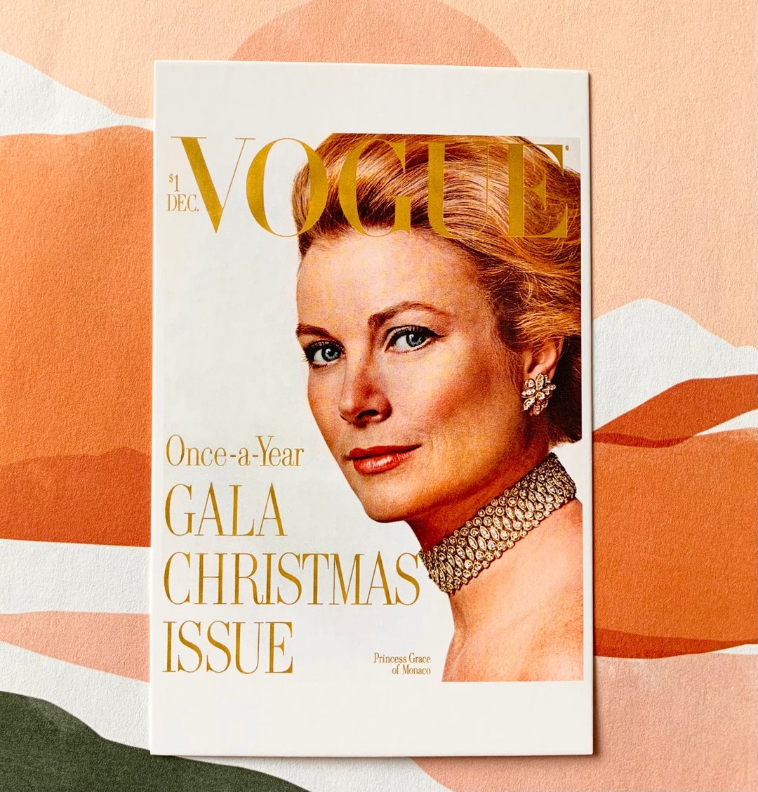 Unused Postcard Vogue 100 Iconic Covers Richard Avedon December 1971 ...