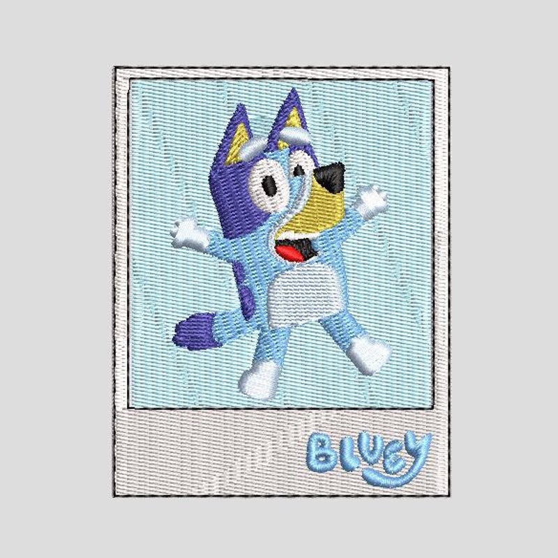 Bluey Machine Embroidery Designs - Etsy