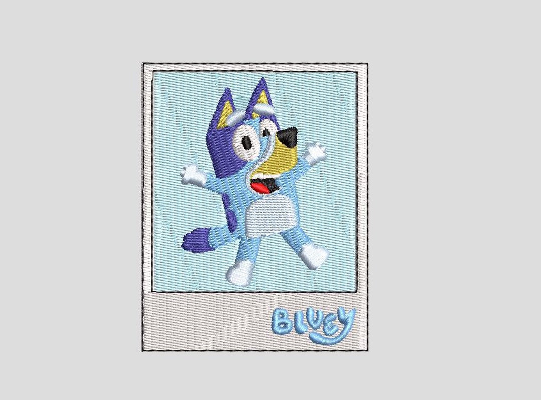 Bluey Machine Embroidery Designs, Embroidery Patterns, Embroidery Files ...