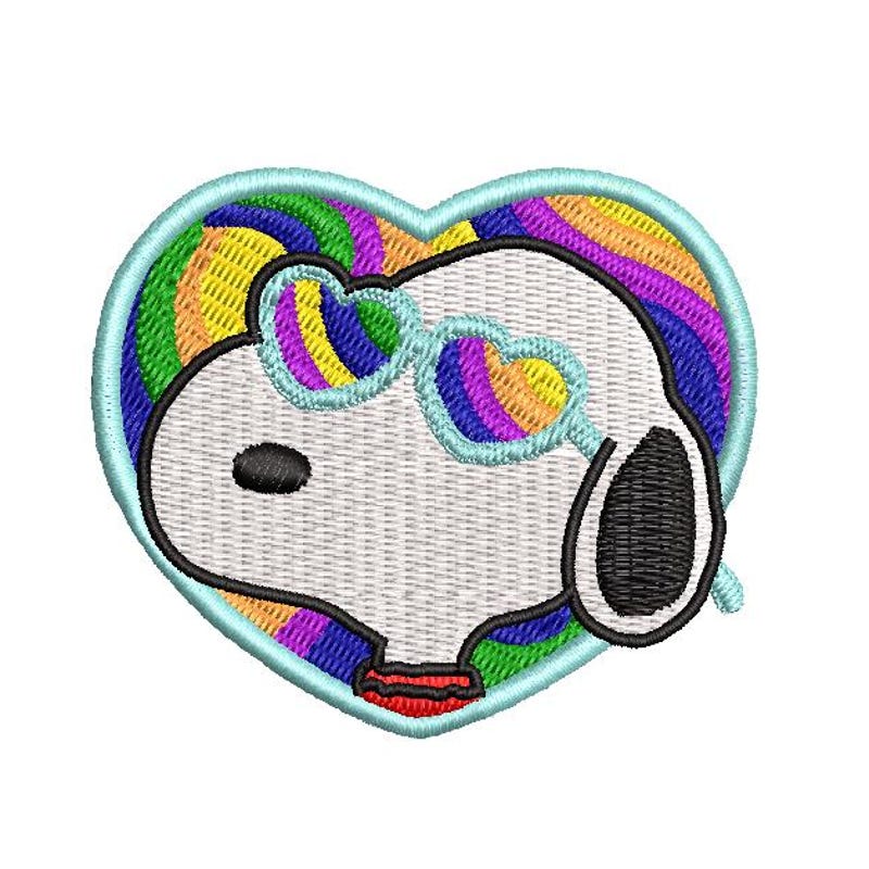 Snoopy con corazón - Etsy México